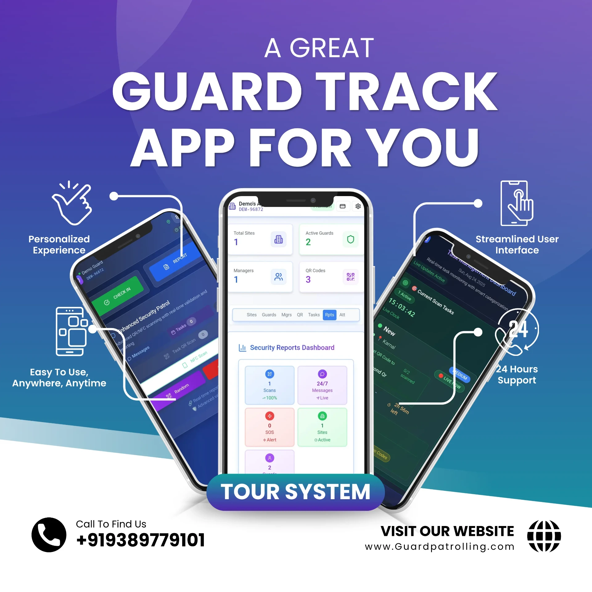 Guard Patrol | Guard Tour Patrol System | QR Code & NFC - Complete ...